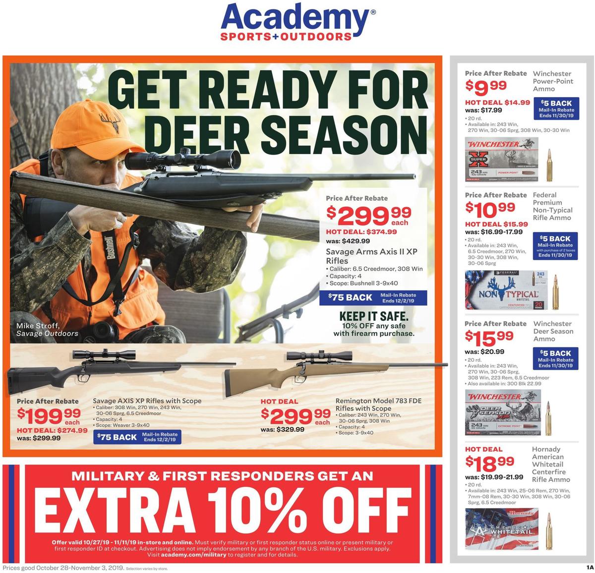 Academy Sports + Outdoors Weekly Ads and Circulars from October 28