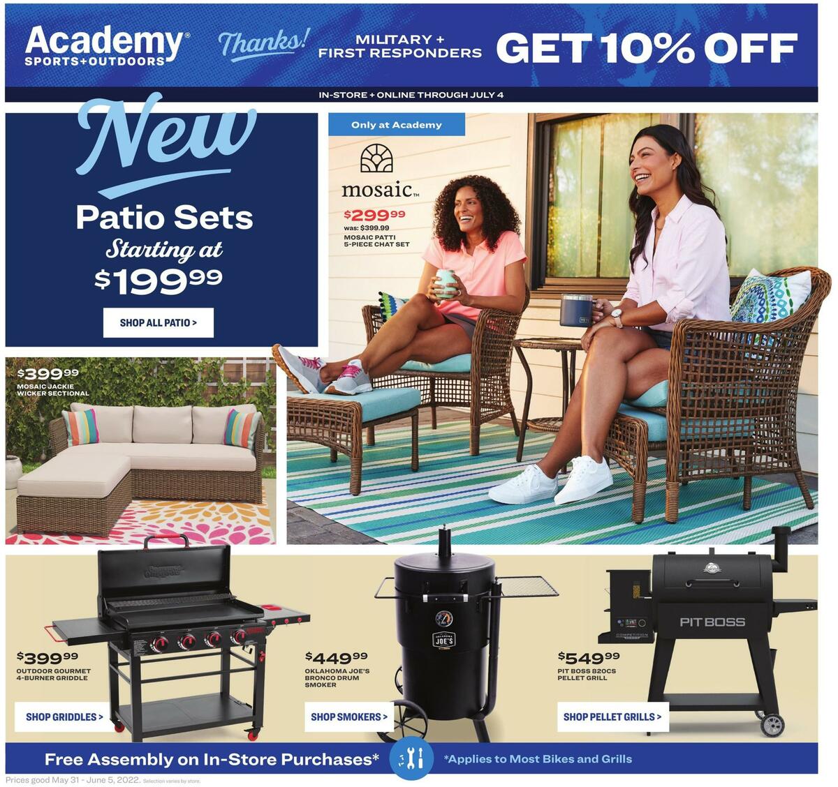 Academy Sports + Outdoors Outdoor Ad Weekly Ads and Circulars from May 31