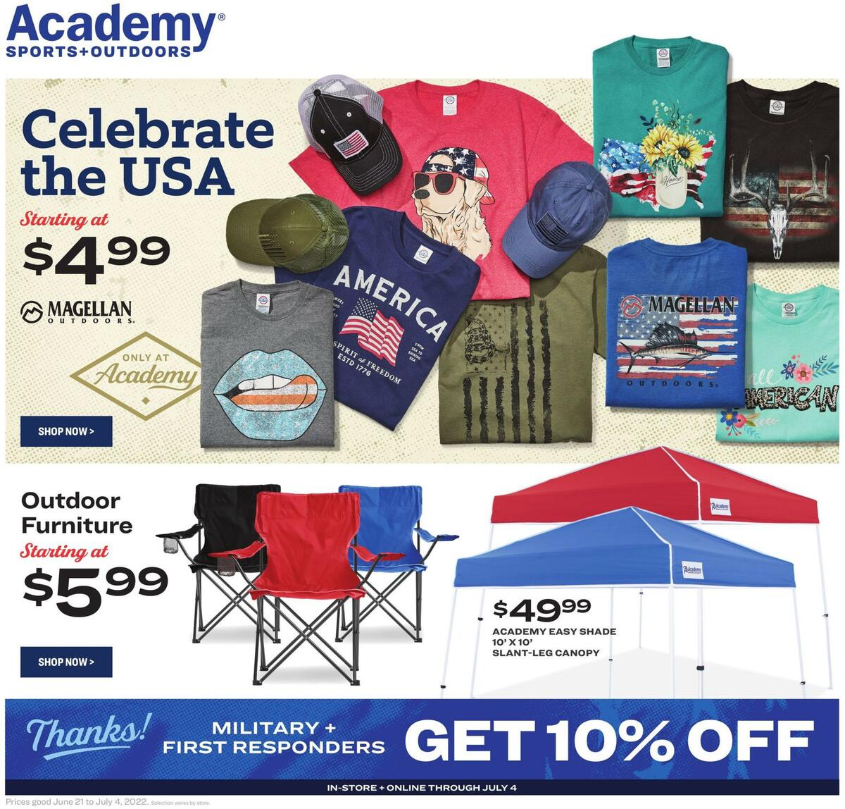 Academy Sports + Outdoors Outdoor Ad Weekly Ads and Circulars from June 21