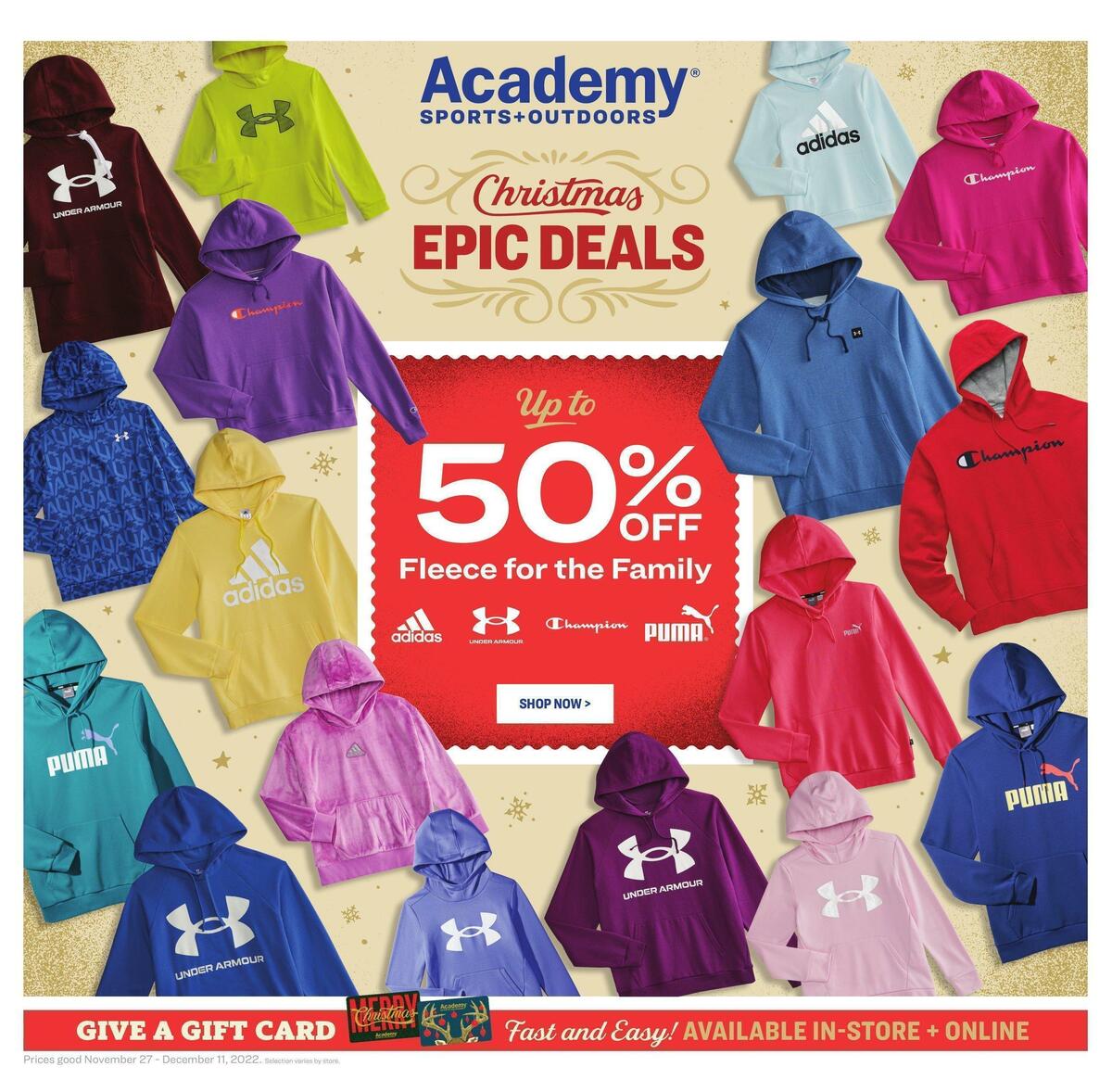 Academy Sports + Outdoors Weekly Ads and Circulars from November 27