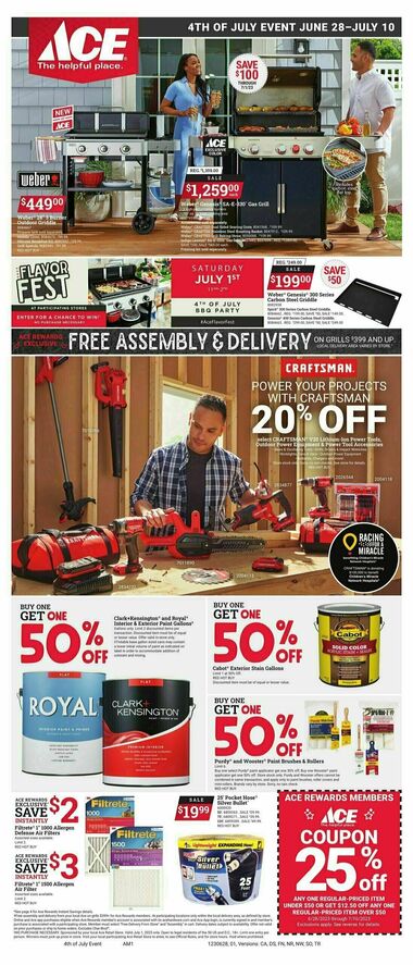 Ace Hardware Weekly Ad & Sale