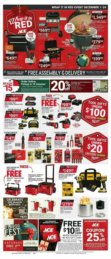 Ace Hardware Weekly Ad & Sale