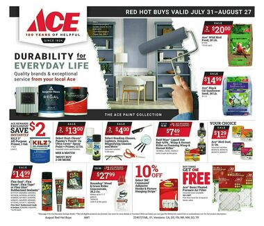 Ace Hardware Weekly Ad & Sale