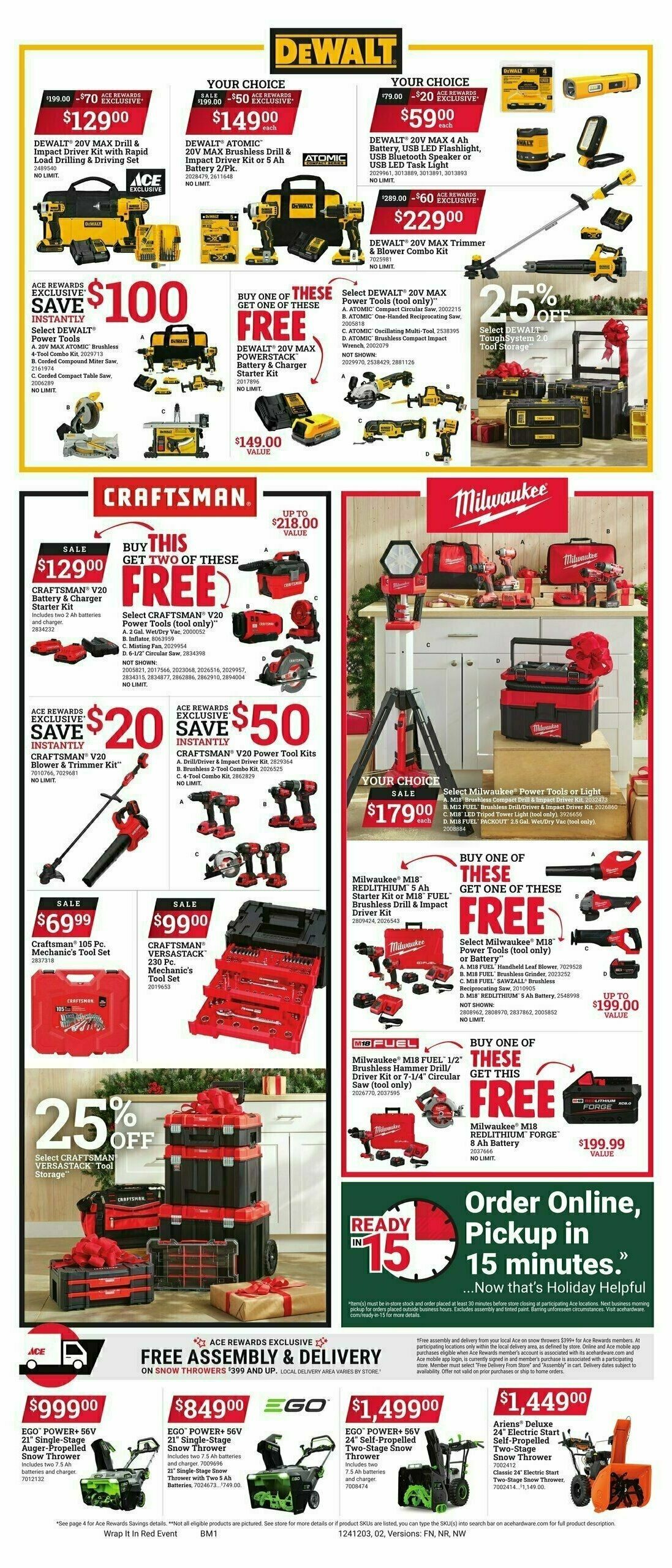 Ace Hardware Weekly Ad & Sale from December 3 - Page 2
