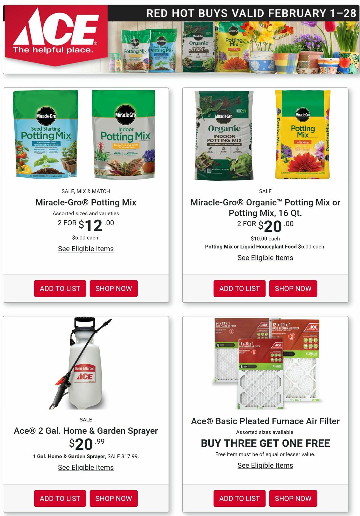 Ace Hardware Weekly Ad & Sale from February 1