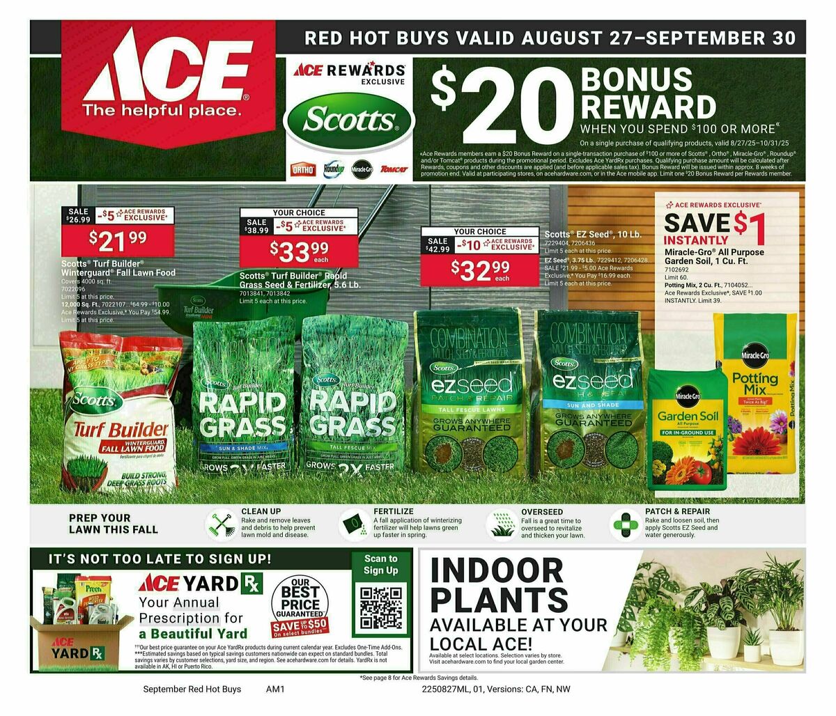 Ace Hardware Weekly Ad & Sale from August 27