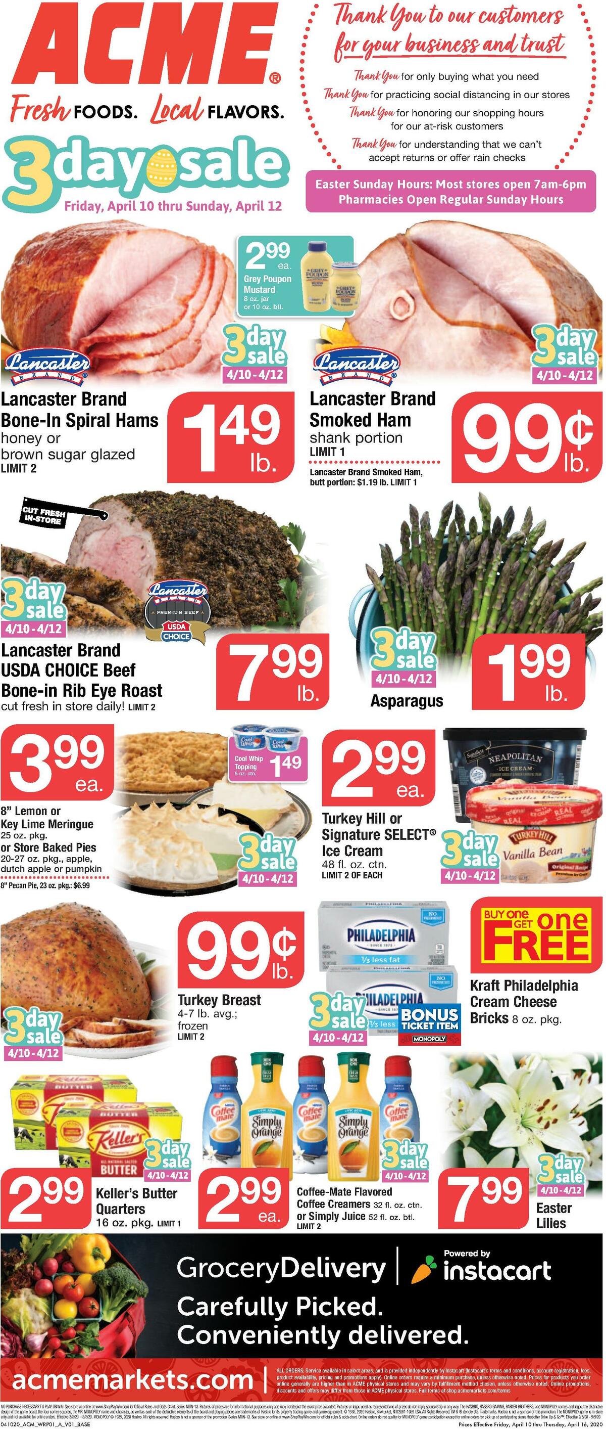 ACME Markets Weekly Ads & Special Buys from April 10