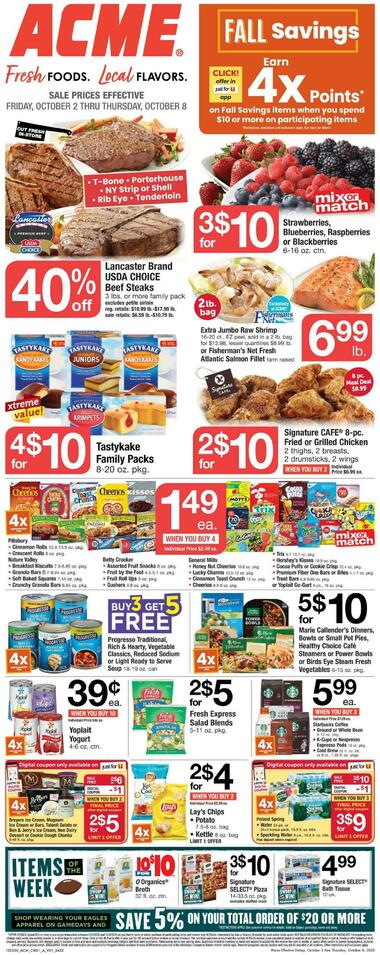 ACME Markets - Patterson, NY - Hours & Weekly Ad