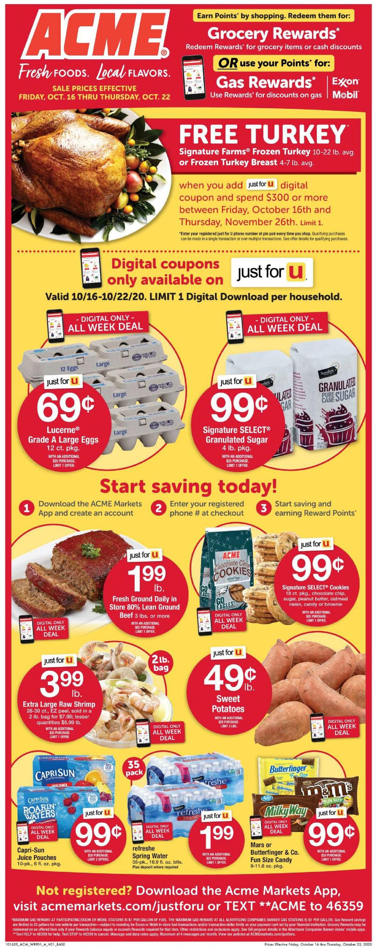 ACME Markets Weekly Ads & Special Buys from October 16
