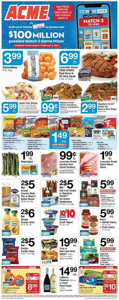 ACME Markets - Mahwah, NJ - Hours & Weekly Ad