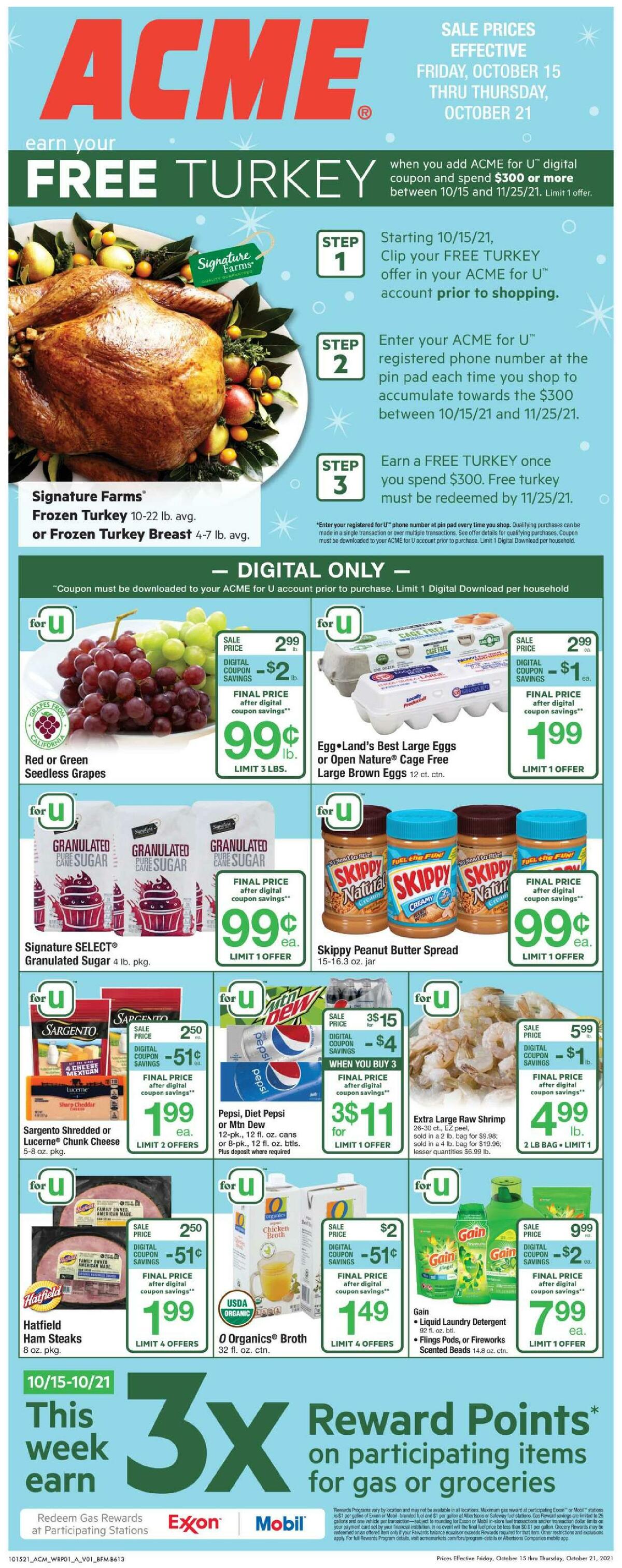 ACME Markets Weekly Ads & Special Buys from October 15