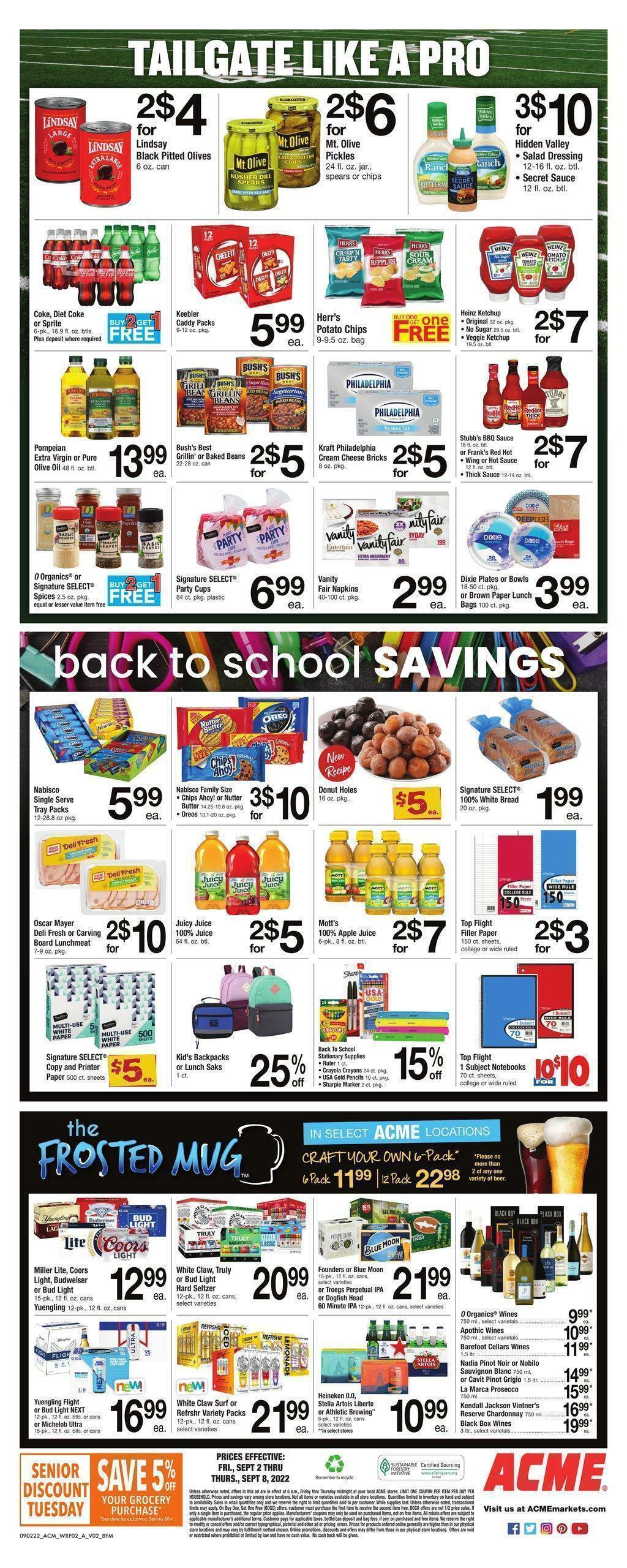 ACME Markets Weekly Ads & Special Buys from September 2 - Page 2
