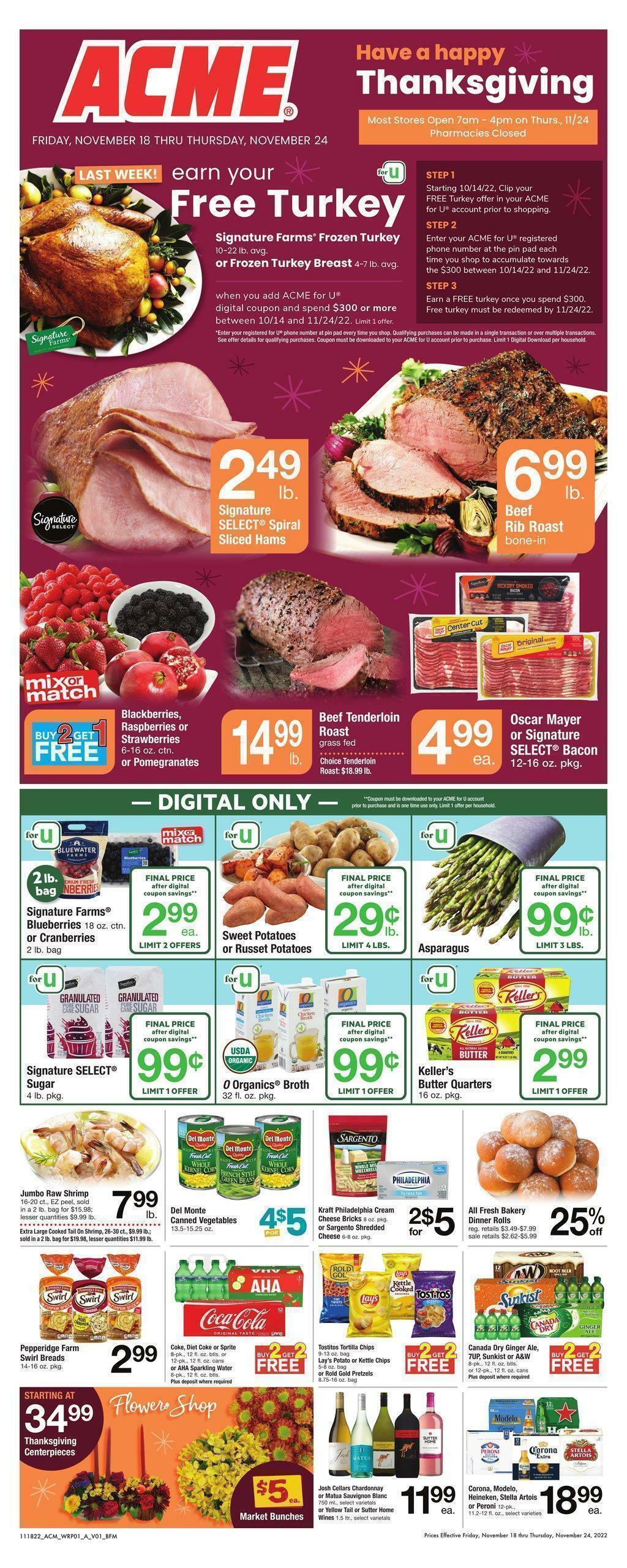 ACME Markets Weekly Ads & Special Buys from November 18