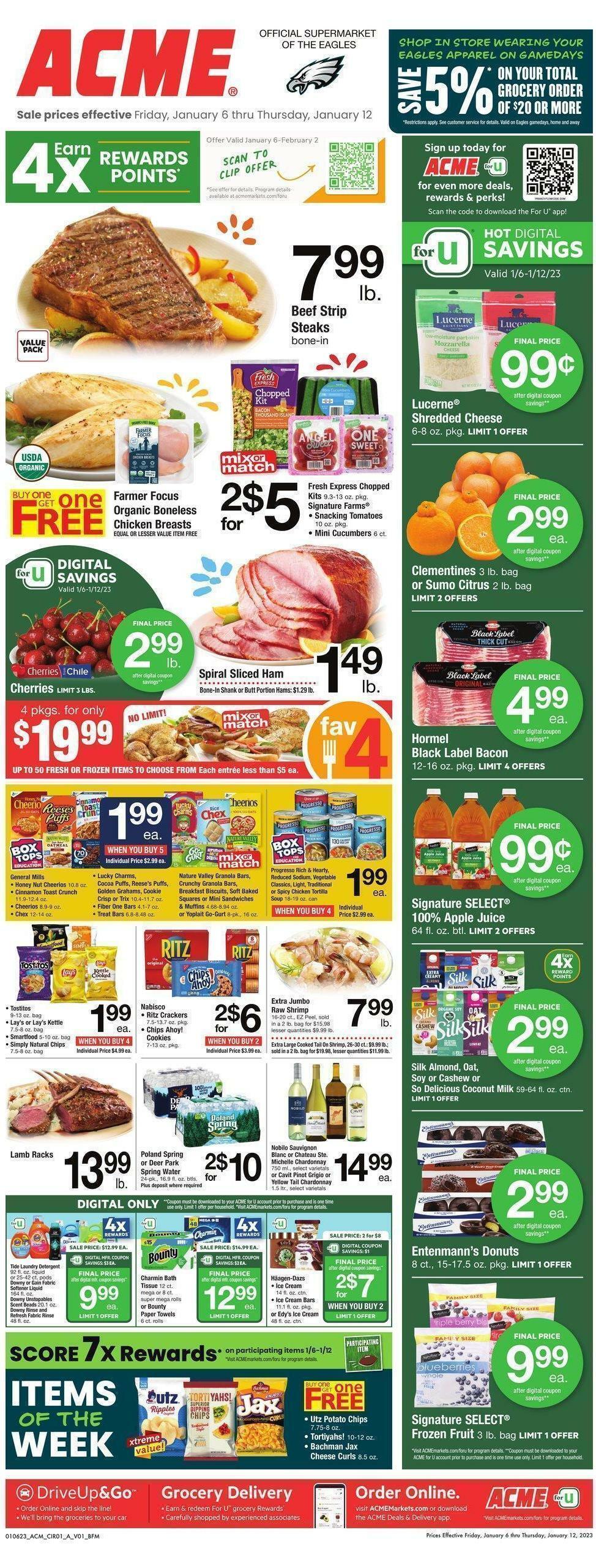 ACME Markets Weekly Ads & Special Buys from January 6