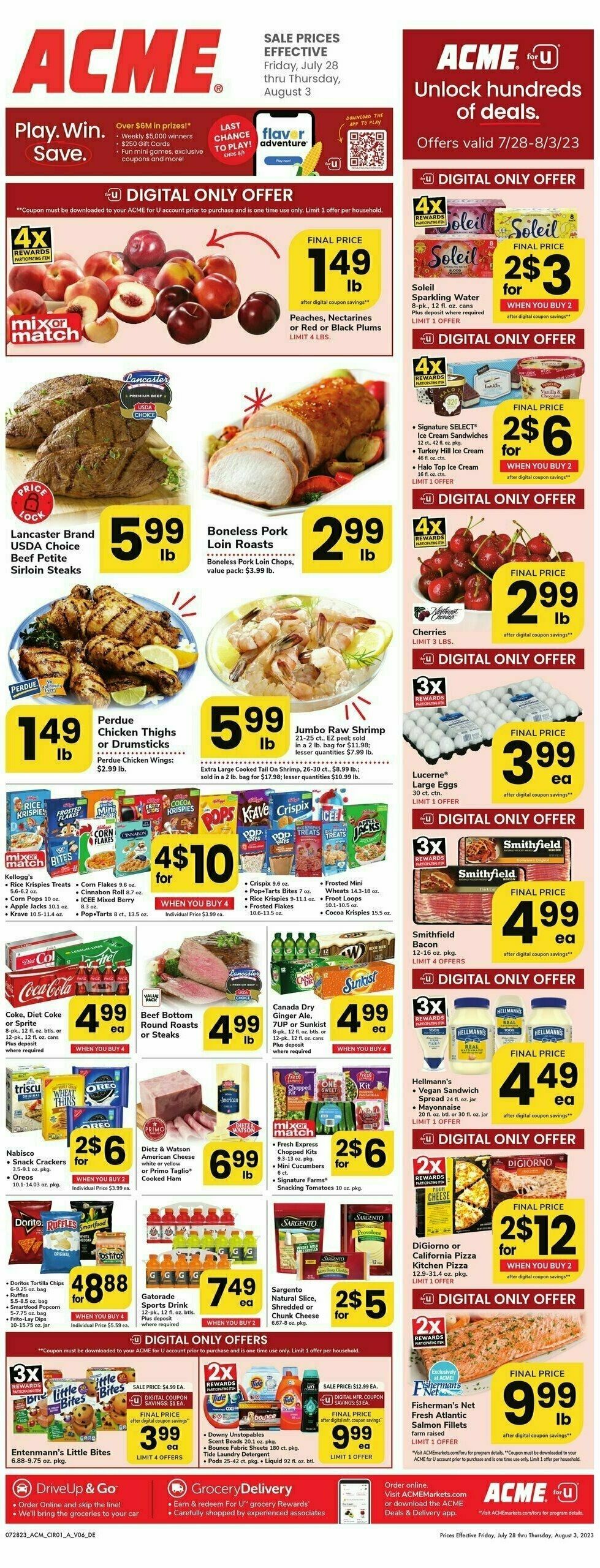 ACME Markets Weekly Ads & Special Buys from July 28