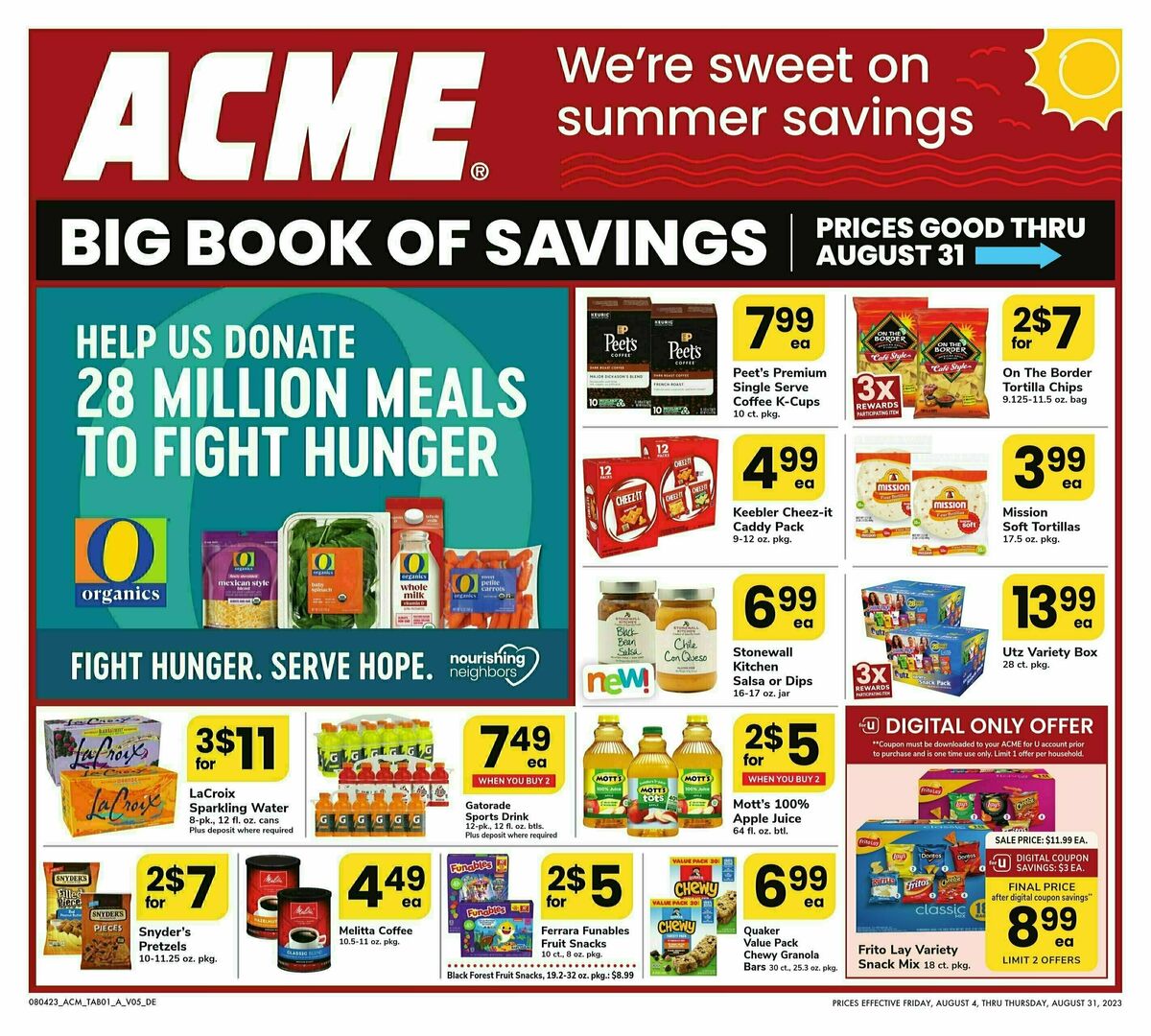 ACME Markets Big Book of Savings Weekly Ads & Special Buys from August 4