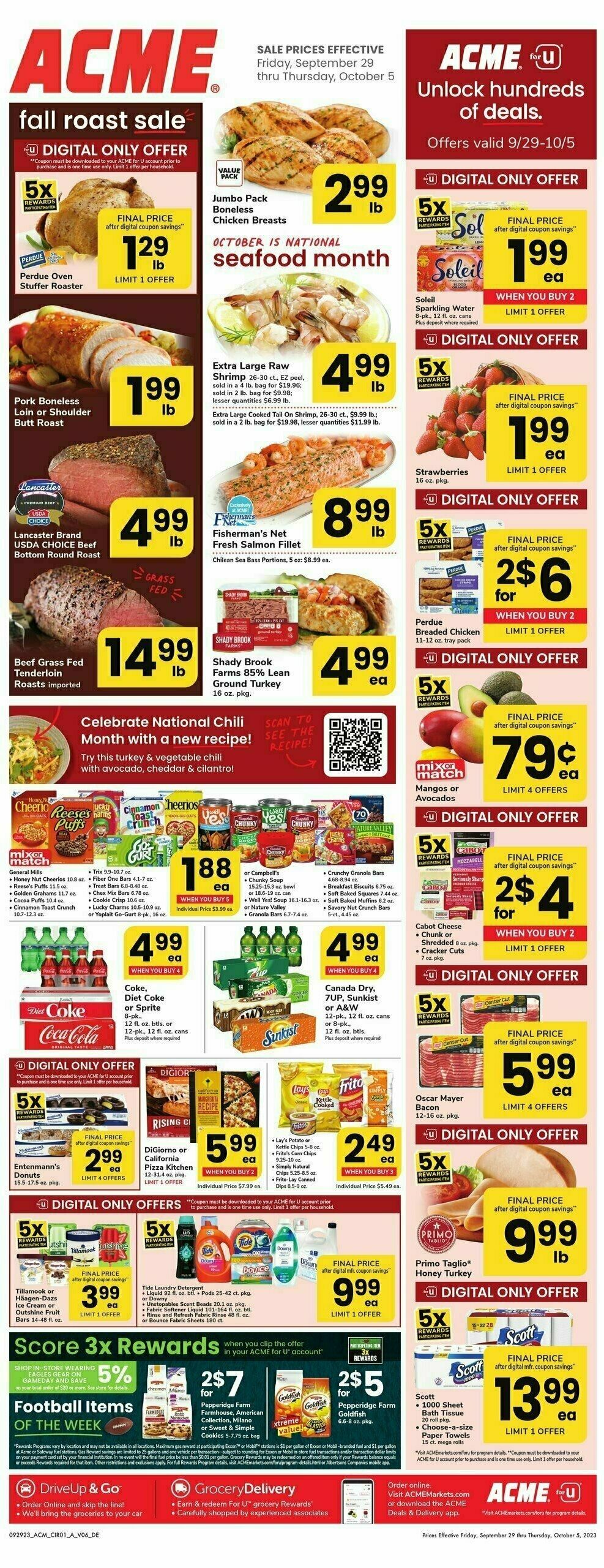 ACME Markets Weekly Ads & Special Buys from September 29