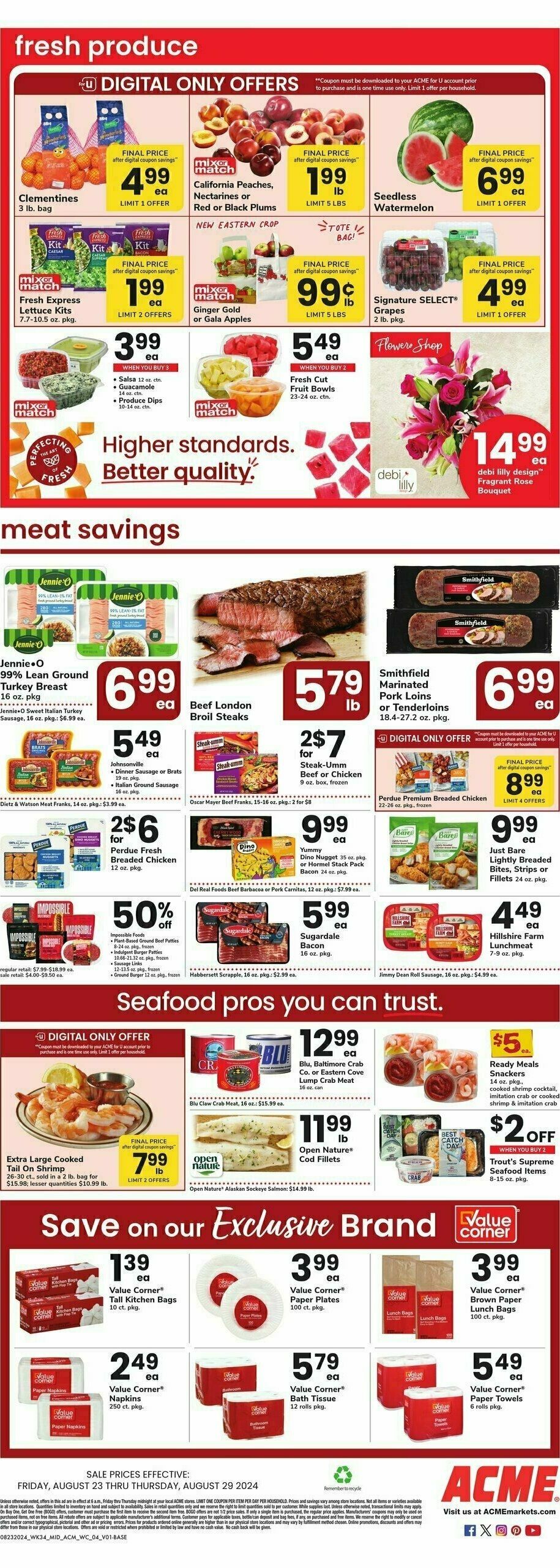 ACME Markets Weekly Ads & Special Buys from August 23 - Page 3
