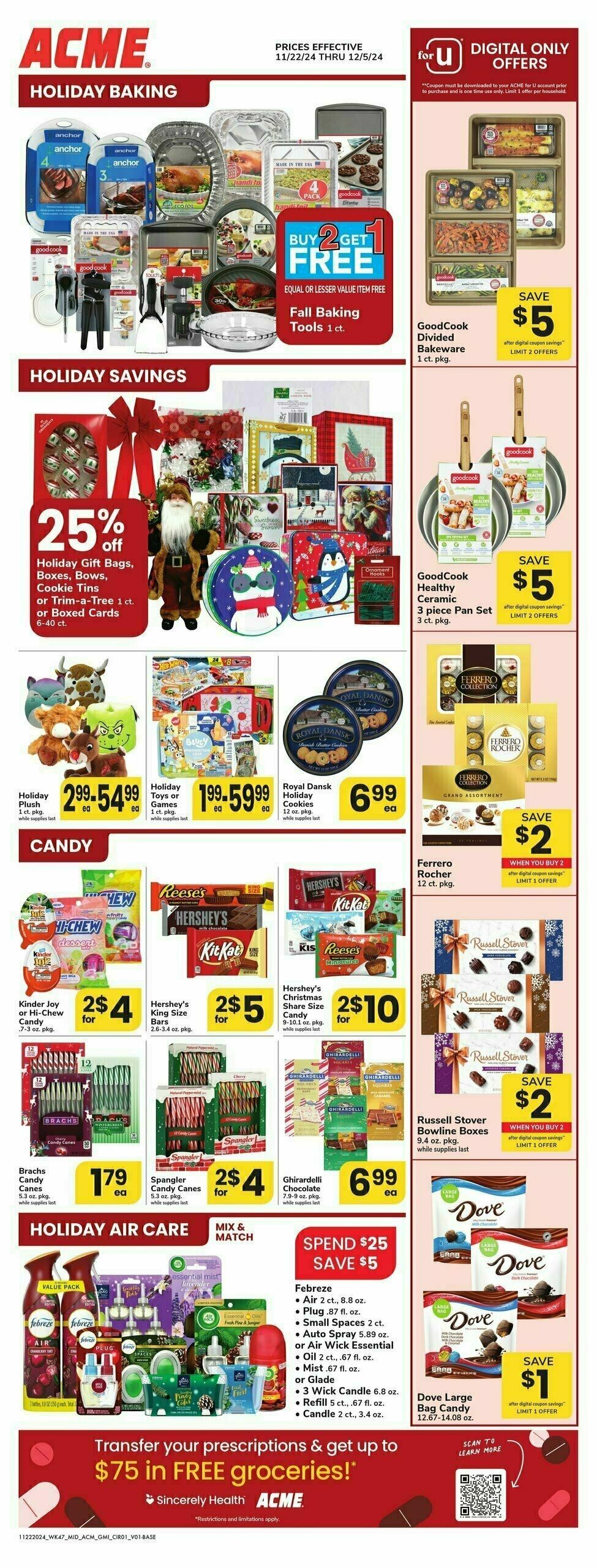 ACME Markets Weekly Ads & Special Buys from November 22