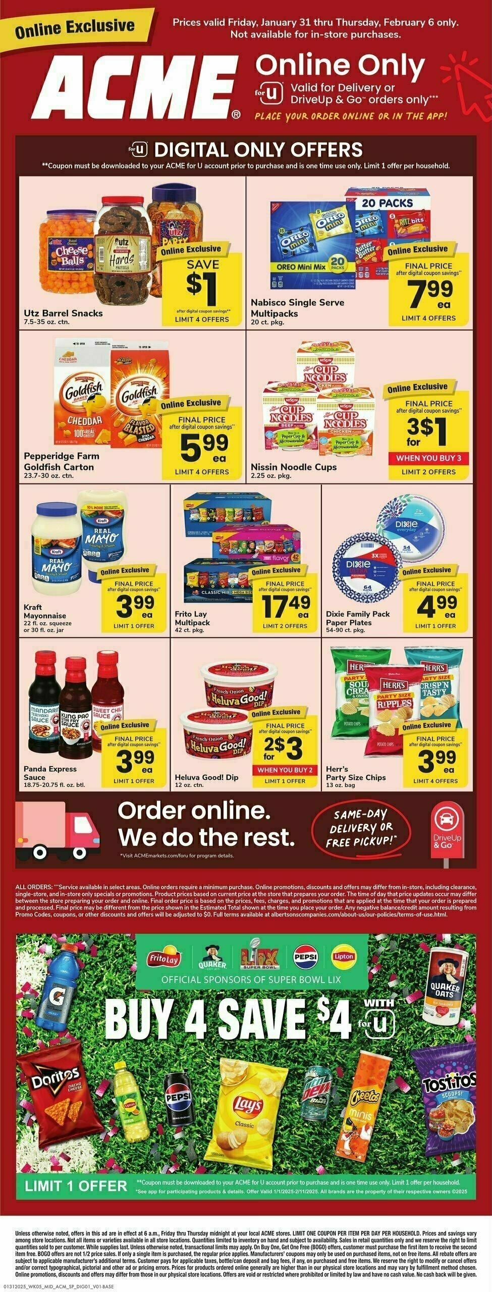 ACME Markets Weekly Ads & Special Buys from January 31