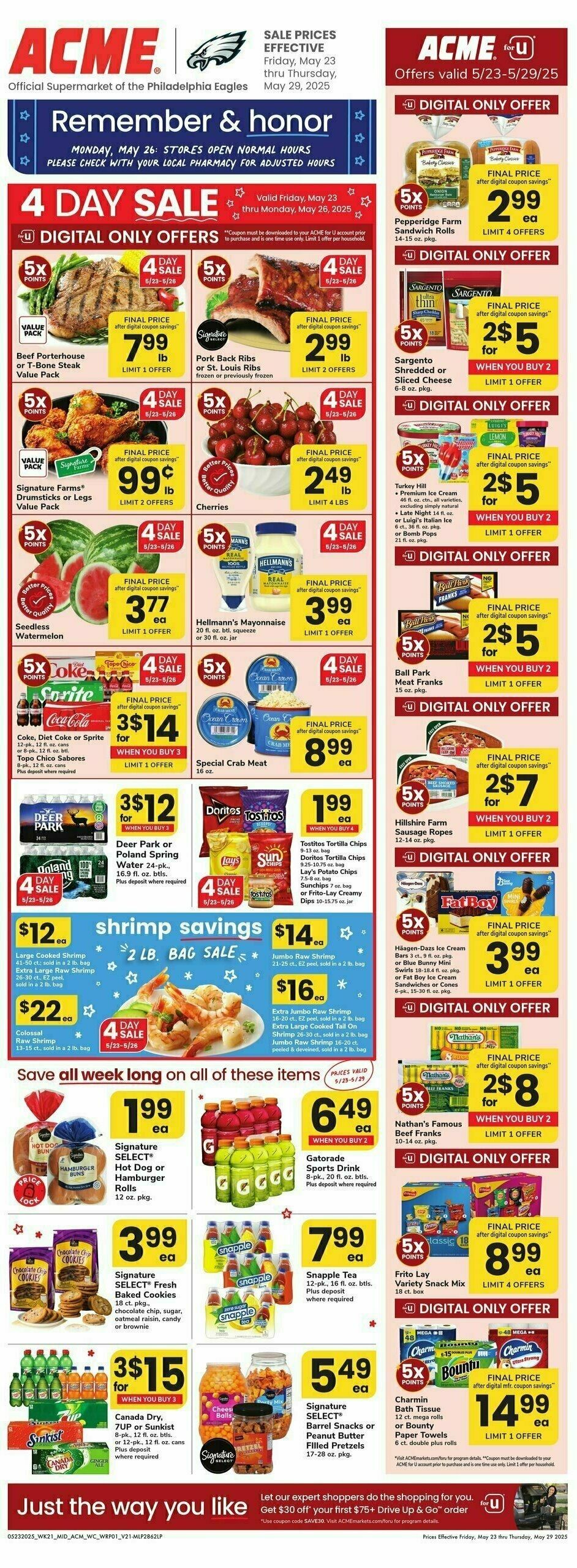 ACME Markets Weekly Ads & Special Buys from May 23