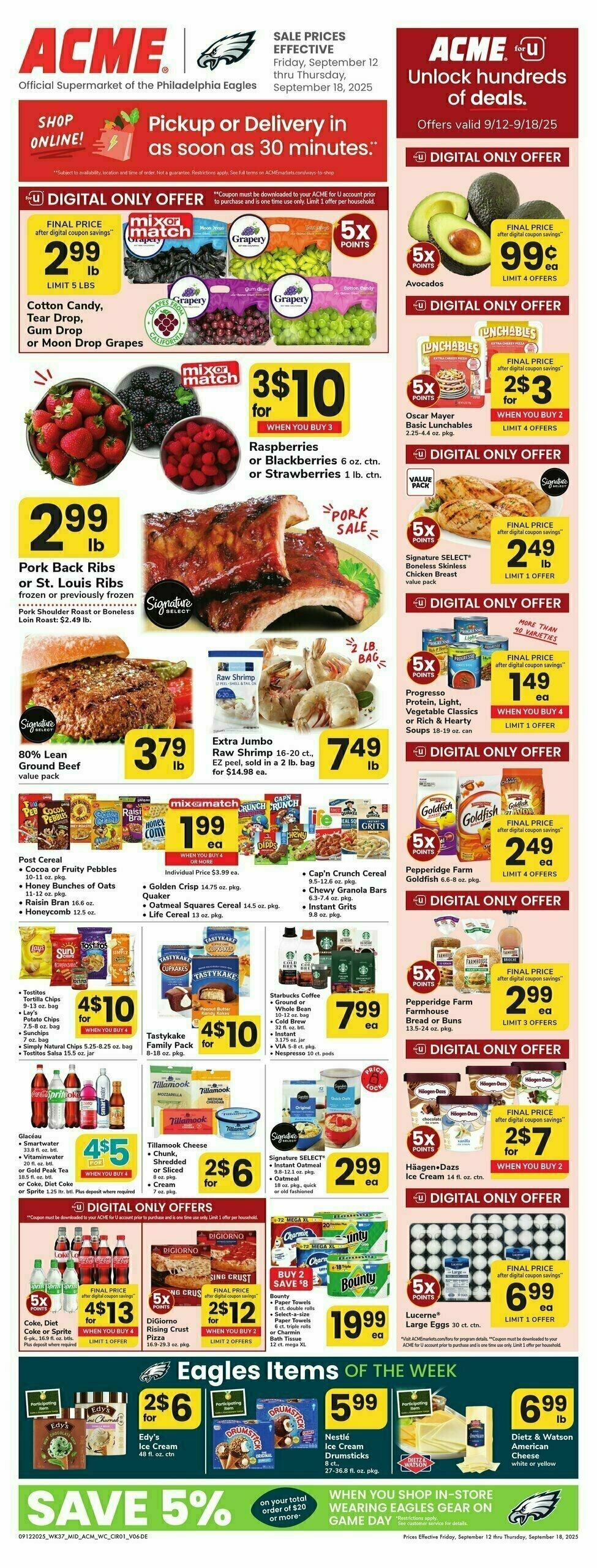 ACME Markets Weekly Ads & Special Buys from September 12
