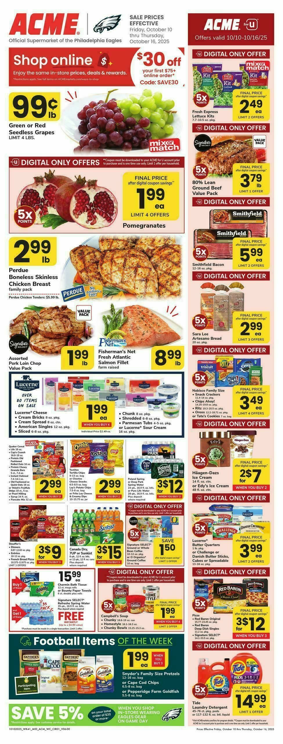 ACME Markets Weekly Ads & Special Buys from October 10