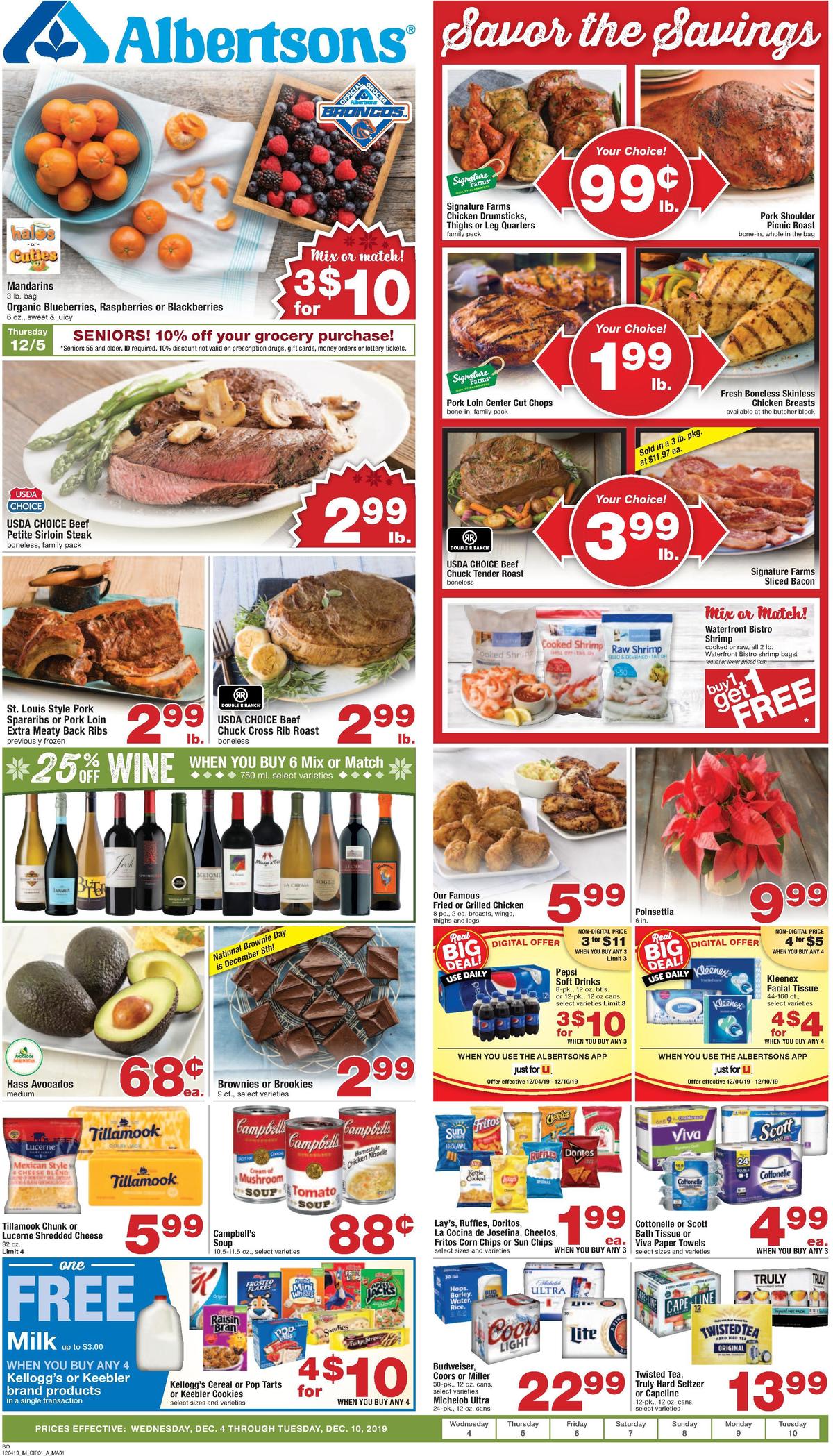 Albertsons Weekly Ads & Special Buys from December 4