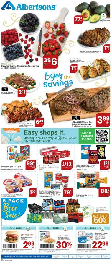 Albertsons - California Oaks Road, Murrieta - Hours & Weekly Ad