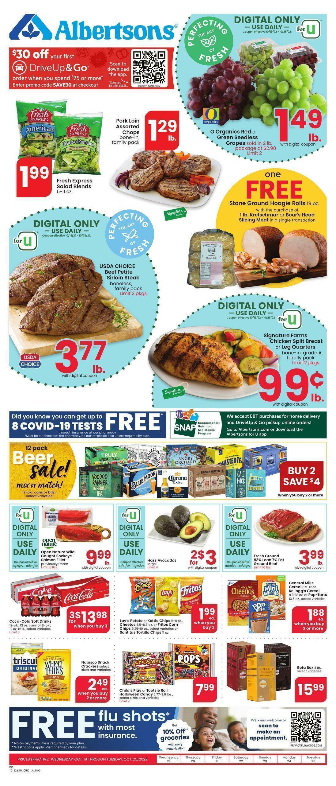 Albertsons Weekly Ads & Special Buys from October 19