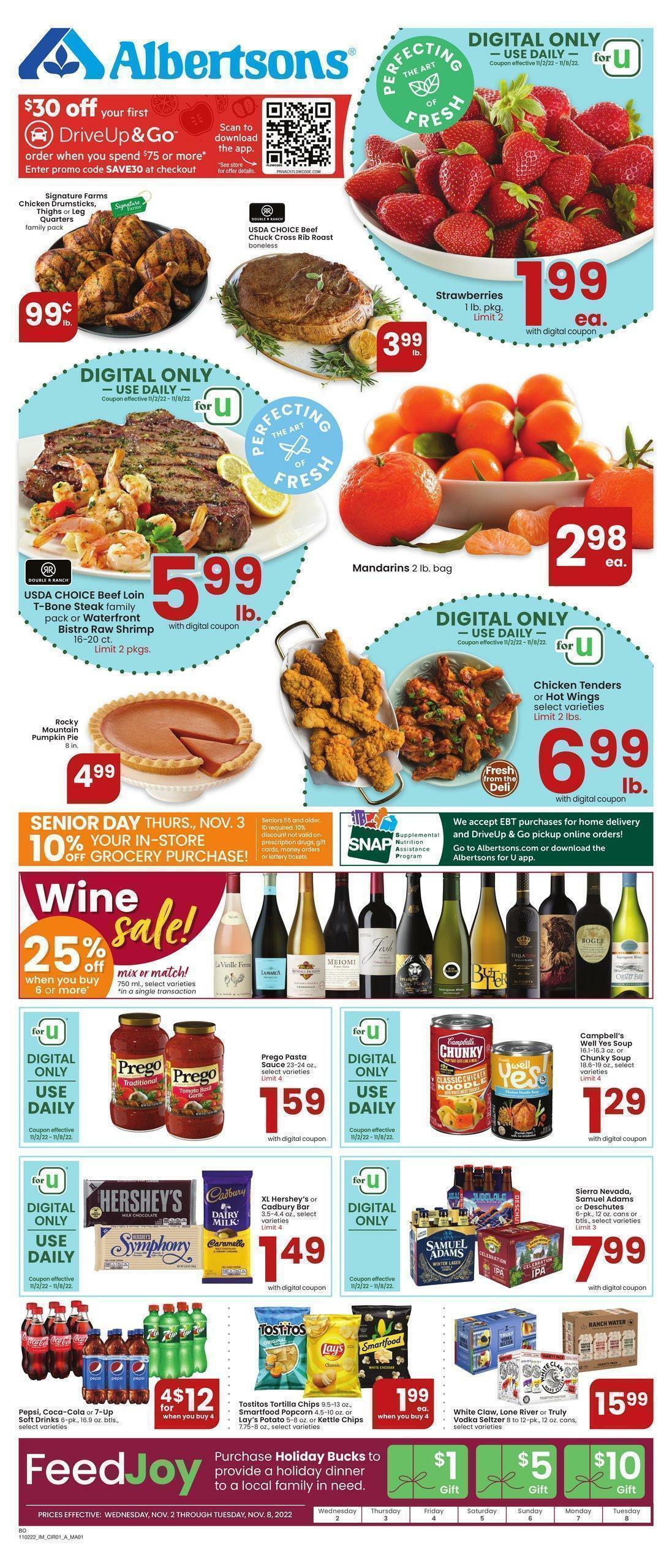 Albertsons Weekly Ads & Special Buys from November 2