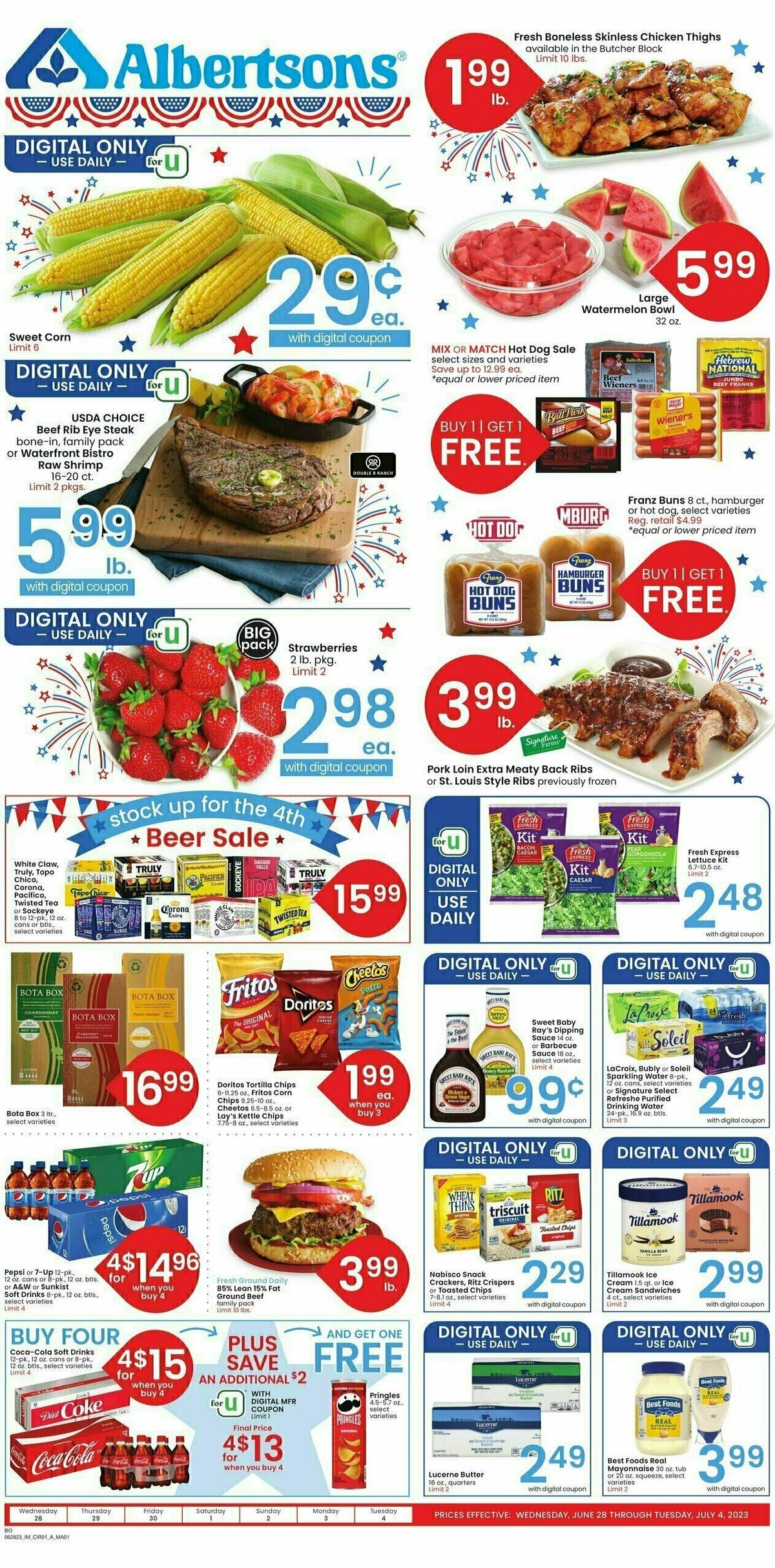 Albertsons Weekly Ads & Special Buys from June 28