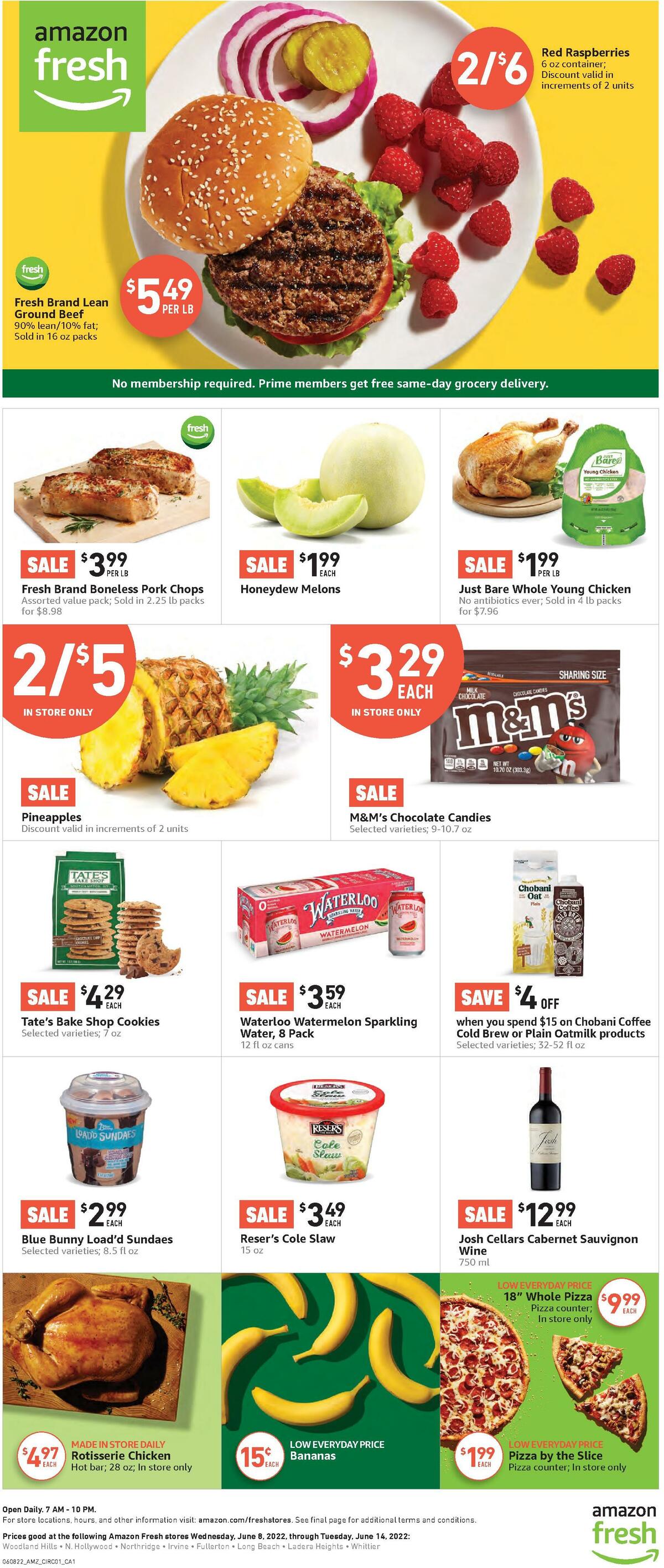 Amazon Fresh Weekly Sale Ads from June 8