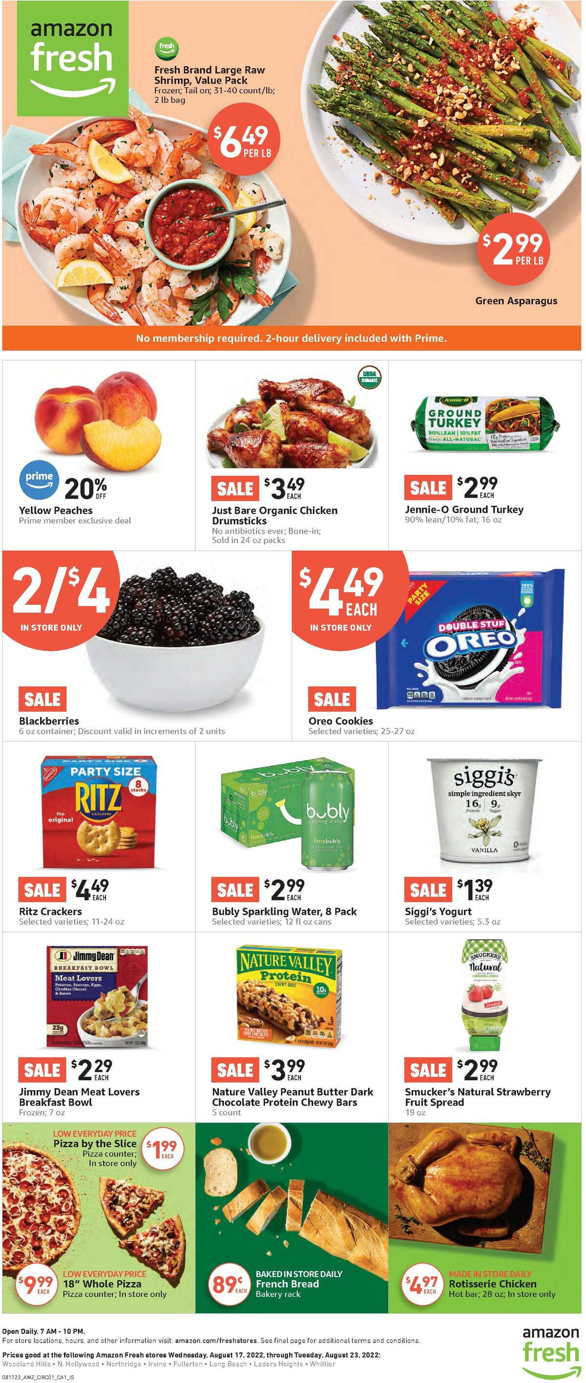 Amazon Fresh Weekly Sale Ads from August 17