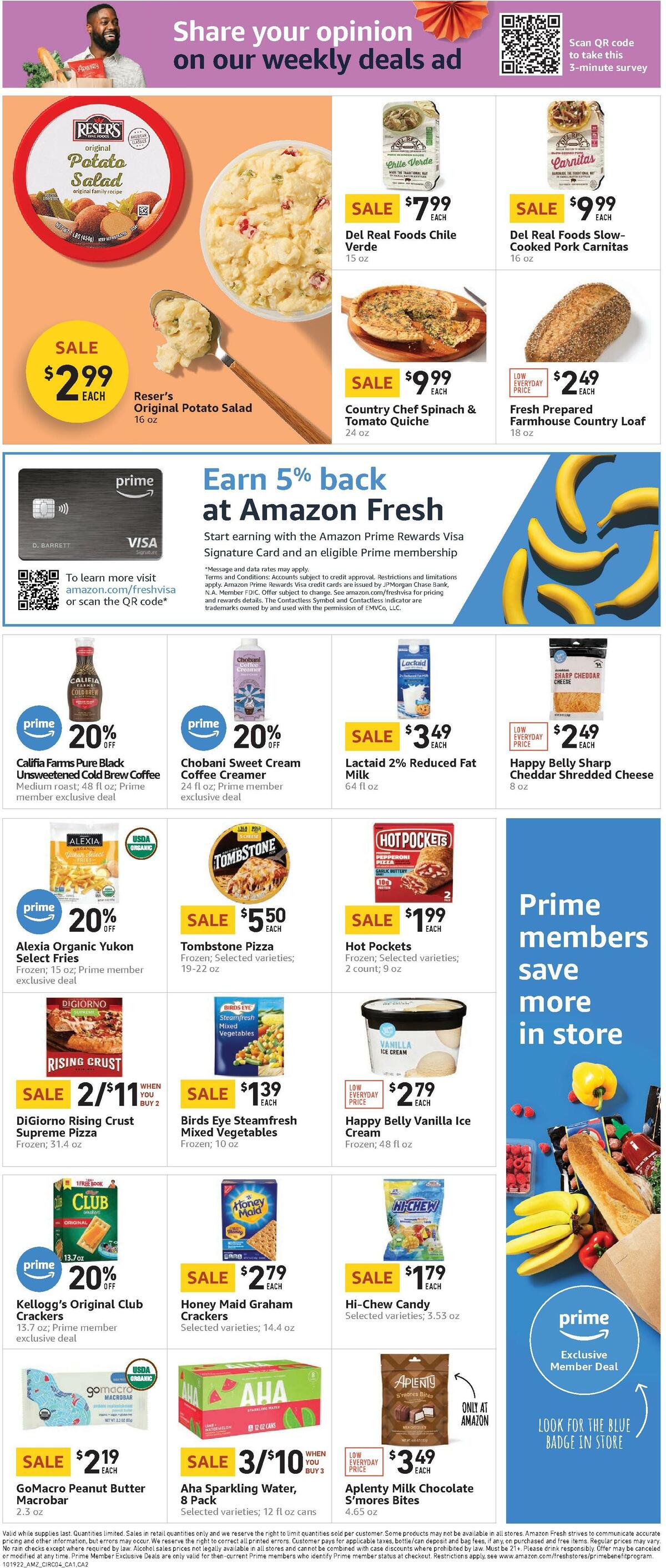 Amazon Fresh Weekly Sale Ads from October 19 - Page 4