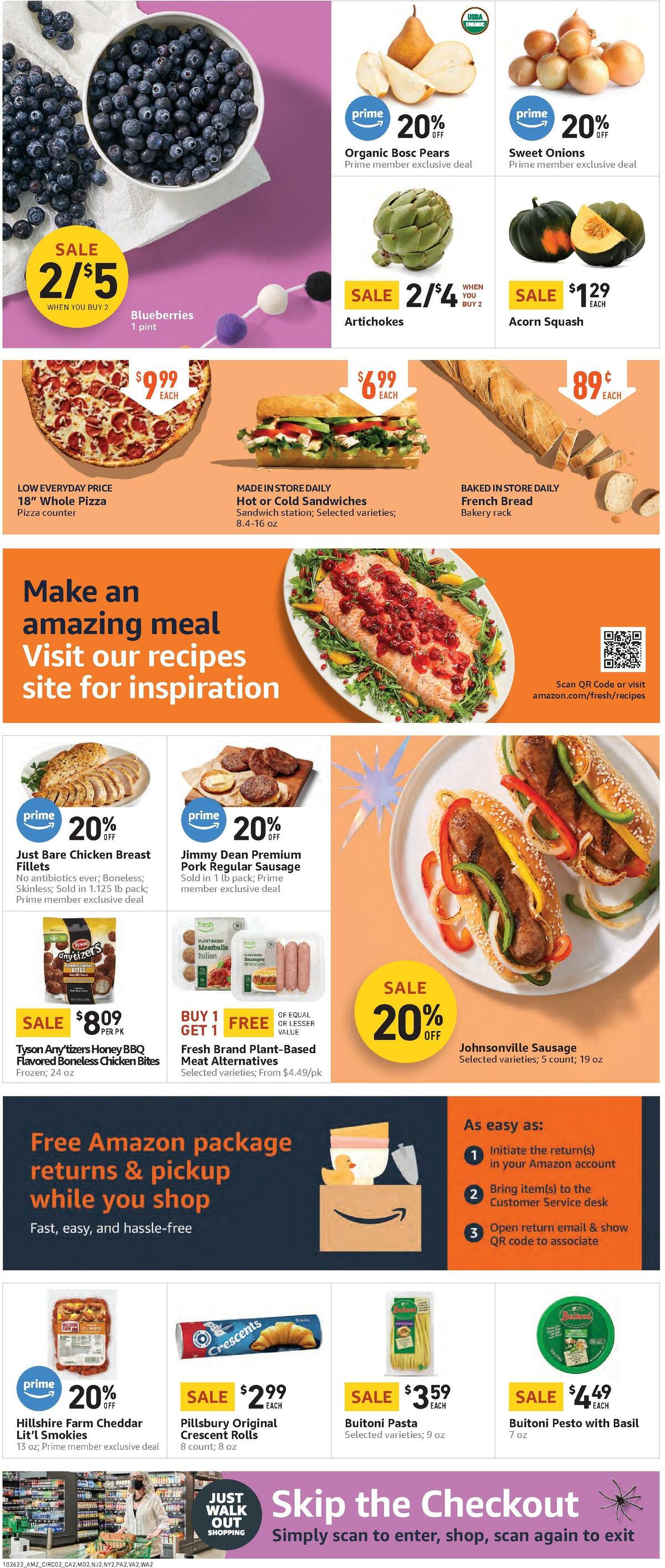 Amazon Fresh Weekly Sale Ads from October 26 - Page 2