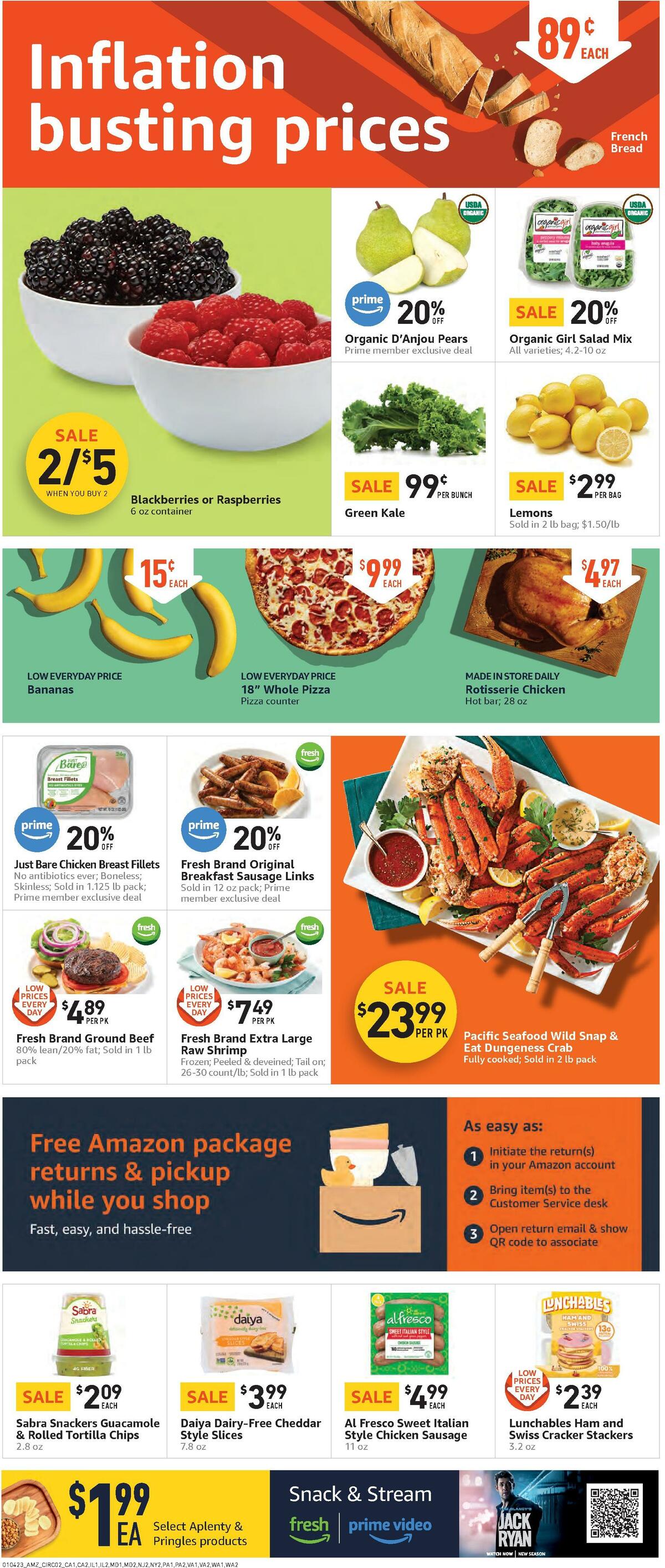 Amazon Fresh Weekly Sale Ads from January 4 - Page 2