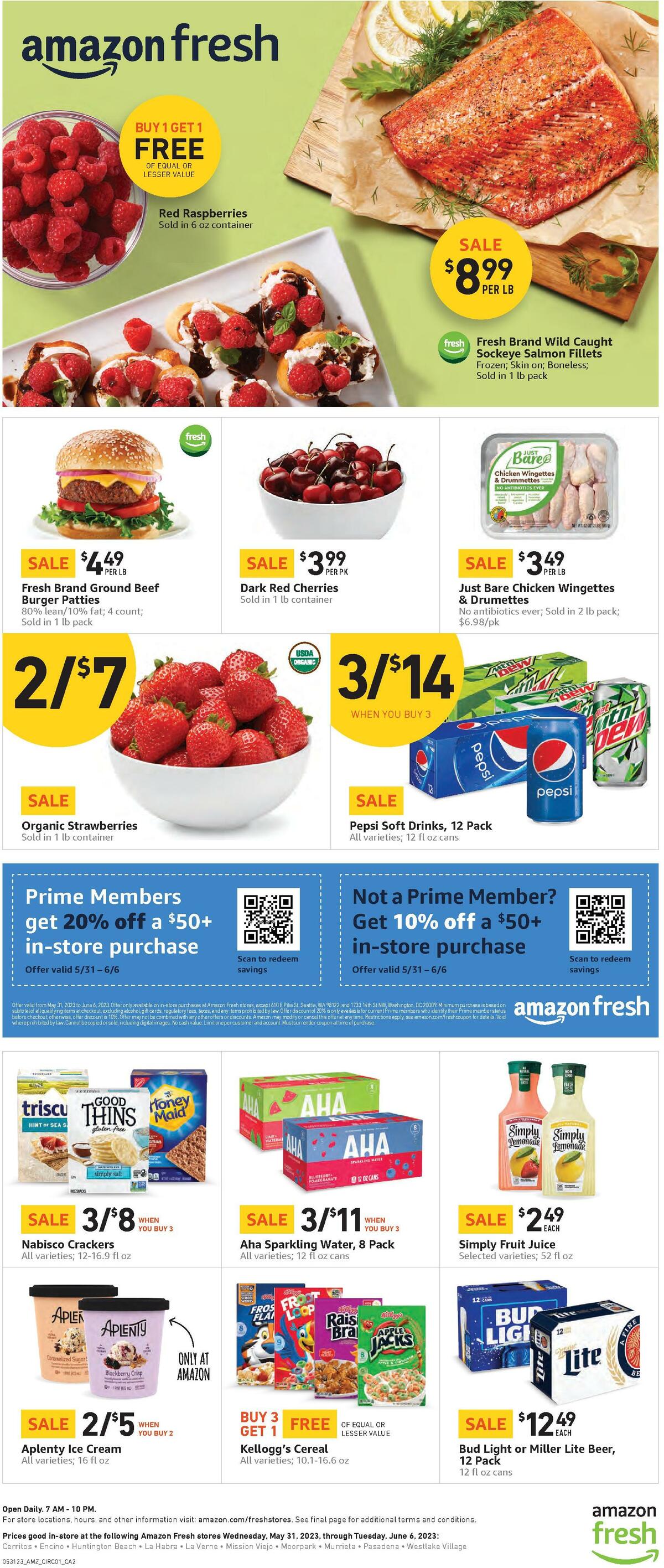 Amazon Fresh Weekly Sale Ads from May 31