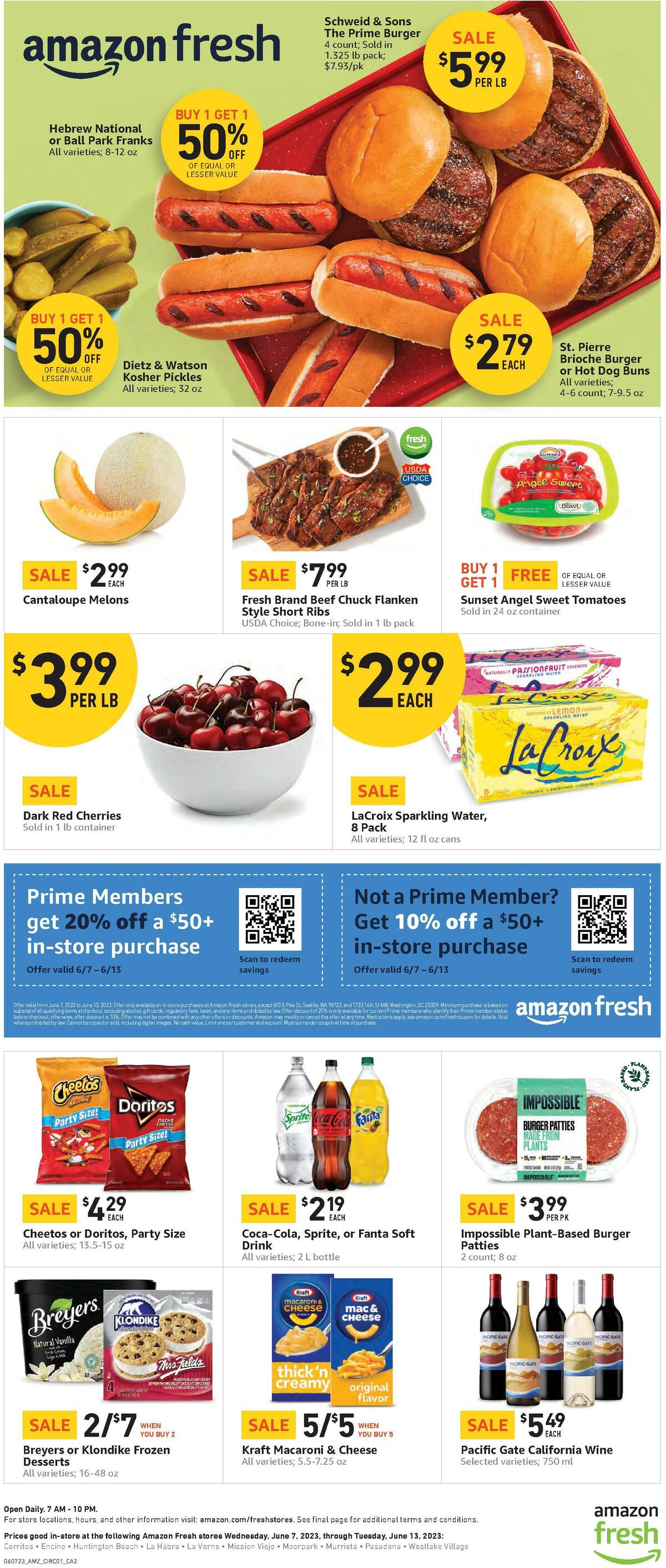 Amazon Fresh Weekly Sale Ads from June 7