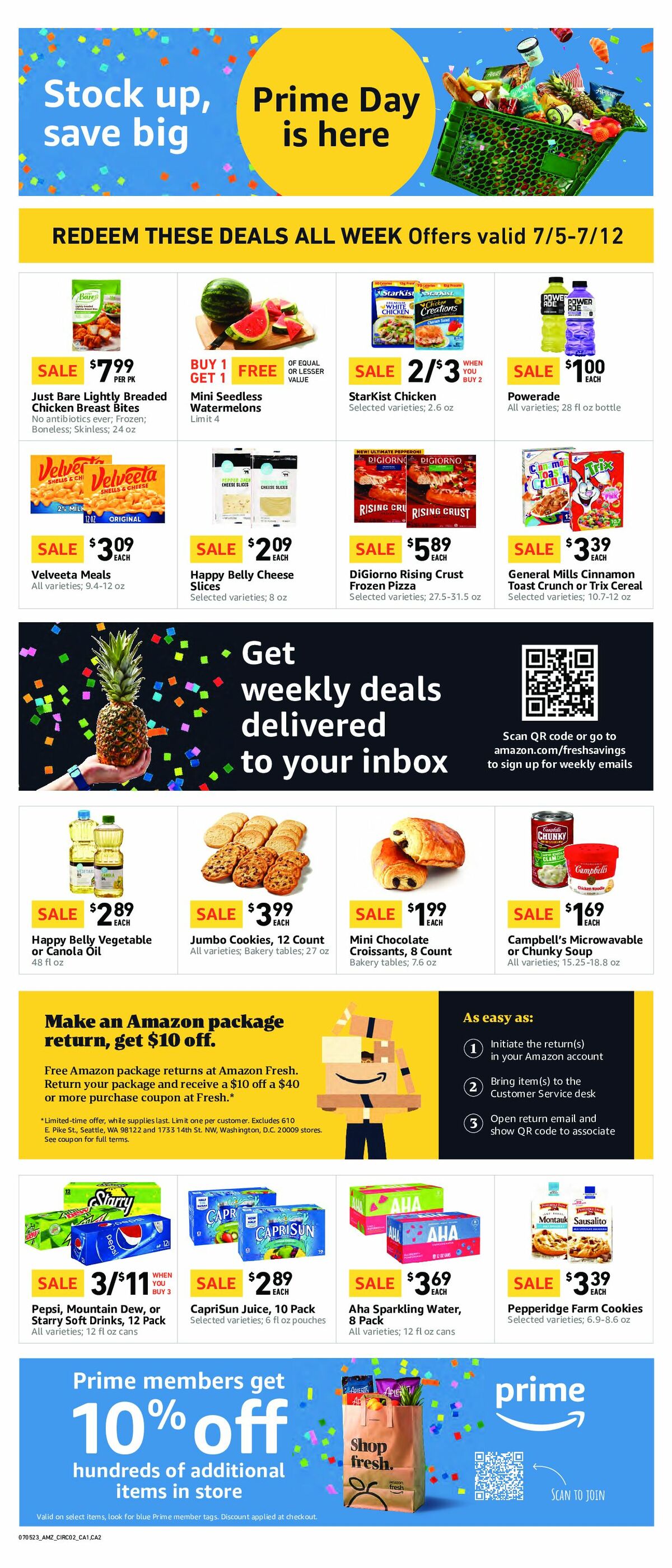 Amazon Fresh Weekly Sale Ads from July 5 - Page 2