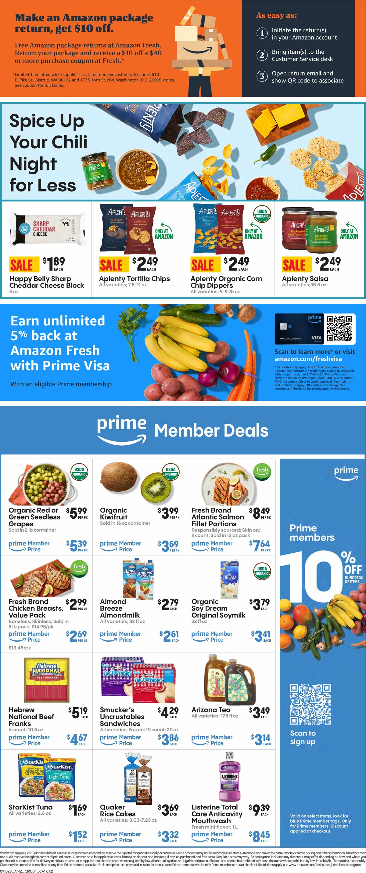 Amazon Fresh Weekly Sale Ads from September 13 - Page 4