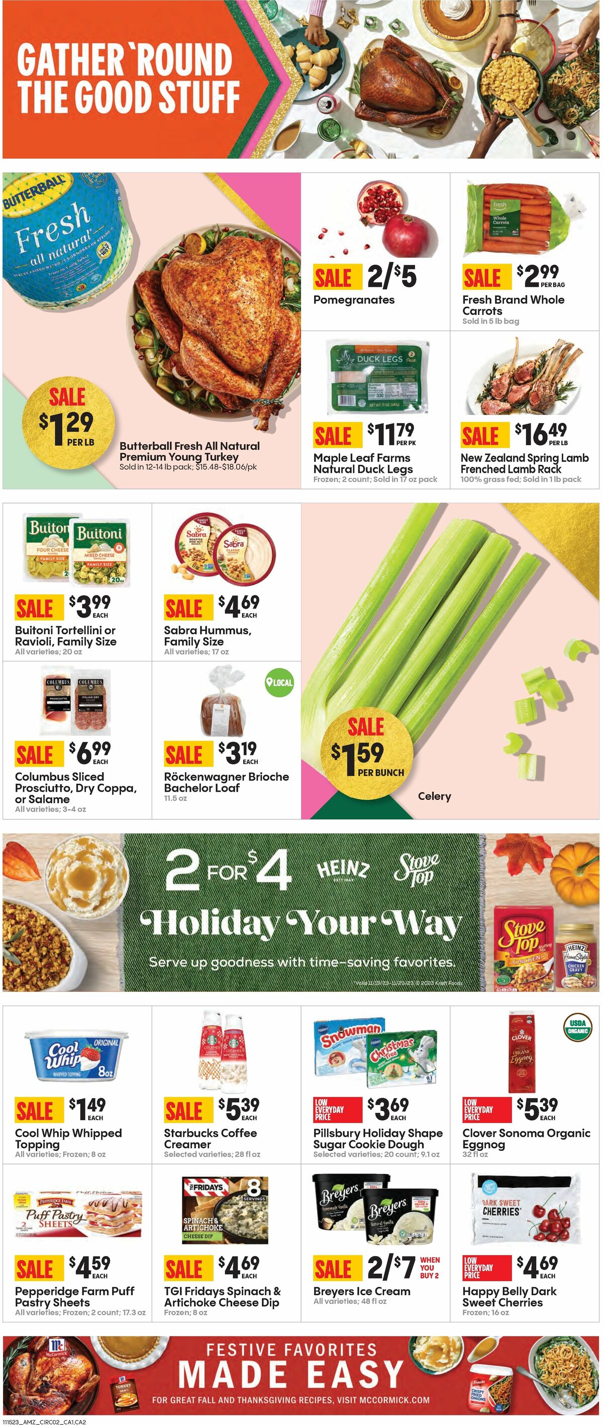 Amazon Fresh Weekly Sale Ads from November 15 - Page 2