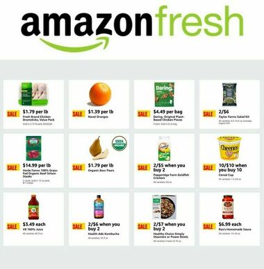 Amazon Fresh Weekly Sale Ads