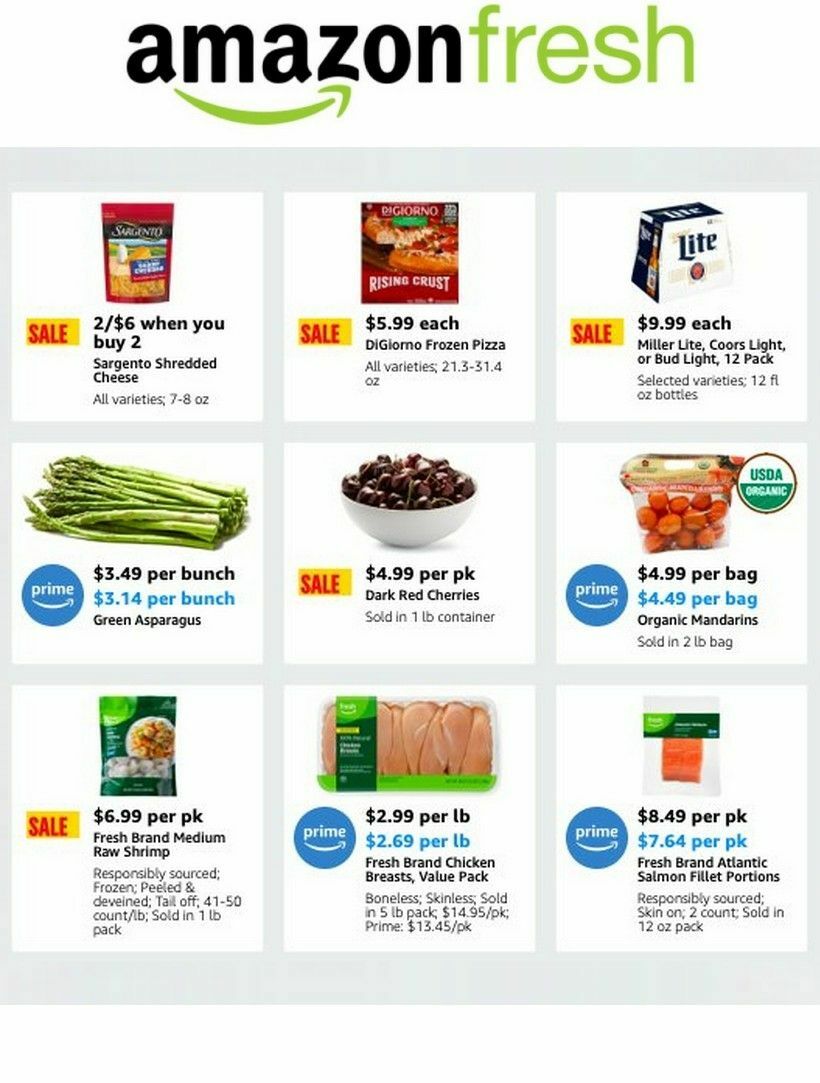 Amazon Fresh Weekly Sale Ads from February 7
