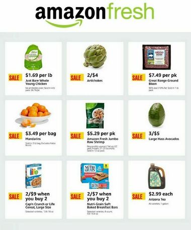 Amazon Fresh Weekly Sale Ads