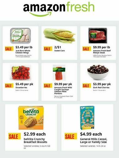Amazon Fresh Weekly Sale Ads