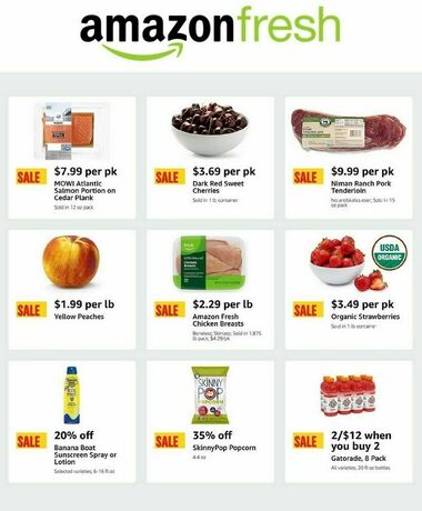 Amazon Fresh Weekly Sale Ads