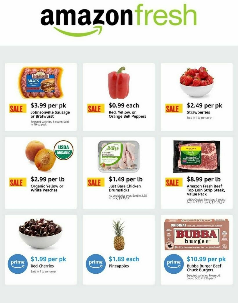 Amazon Fresh Weekly Sale Ads from June 26