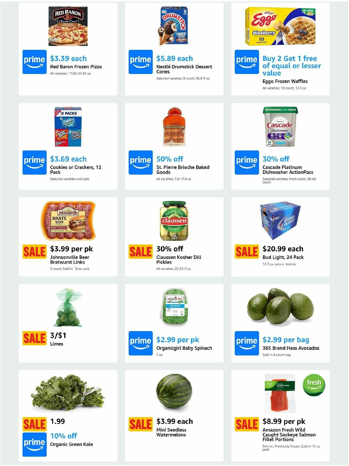 Amazon Fresh Weekly Sale Ads from September 25 - Page 2