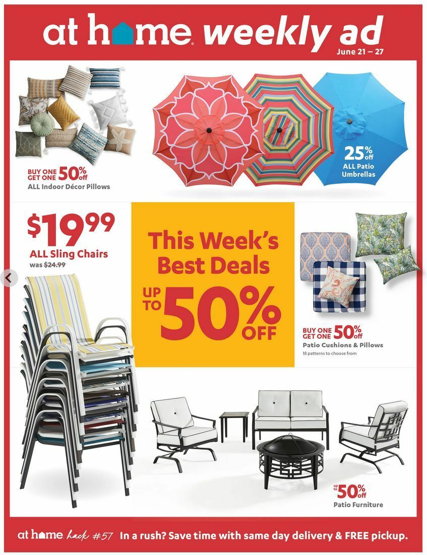 At Home Best Offers & Special Buys from June 21